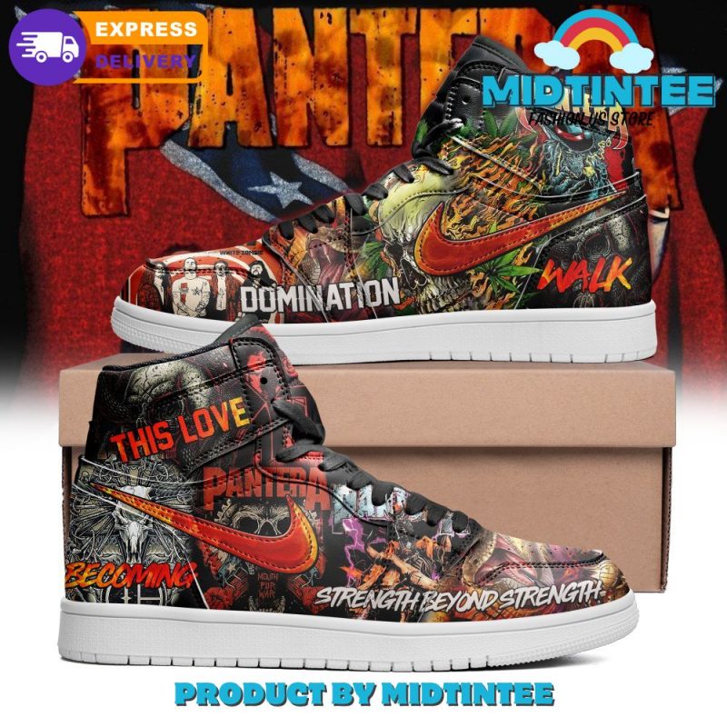 Pantera Nike Air Jordan 1 Sneakers - Midtintee