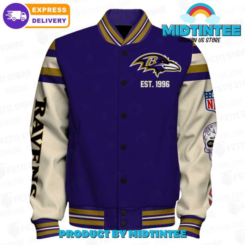 Baltimore Ravens National Football League Champions Varsity Jacket ...