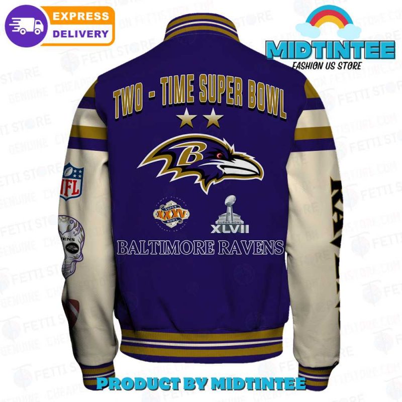 Baltimore Ravens National Football League Champions Varsity Jacket ...