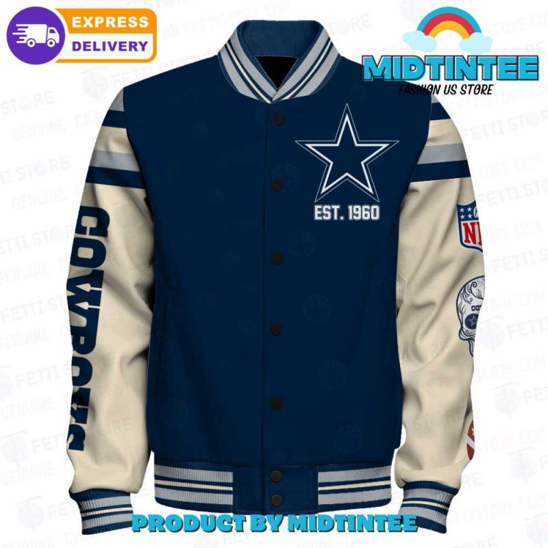 Dallas Cowboys National Football League Champions Varsity Jacket - Midtintee