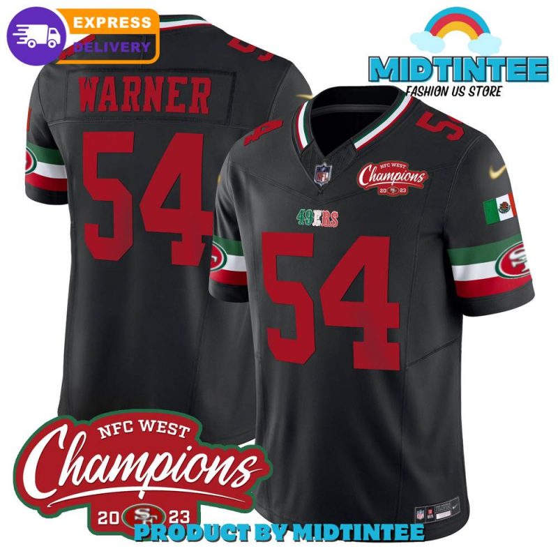 Fred Warner San Francisco 49ers Black NFL Jersey - Midtintee