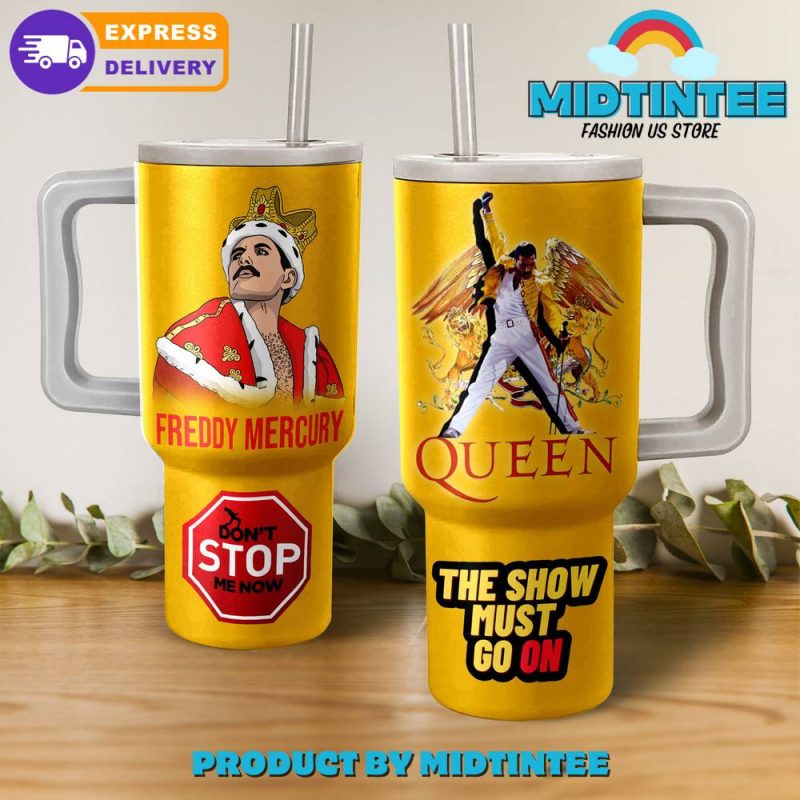Freddy Mercury King Of Queen Stanley Tumbler - Midtintee