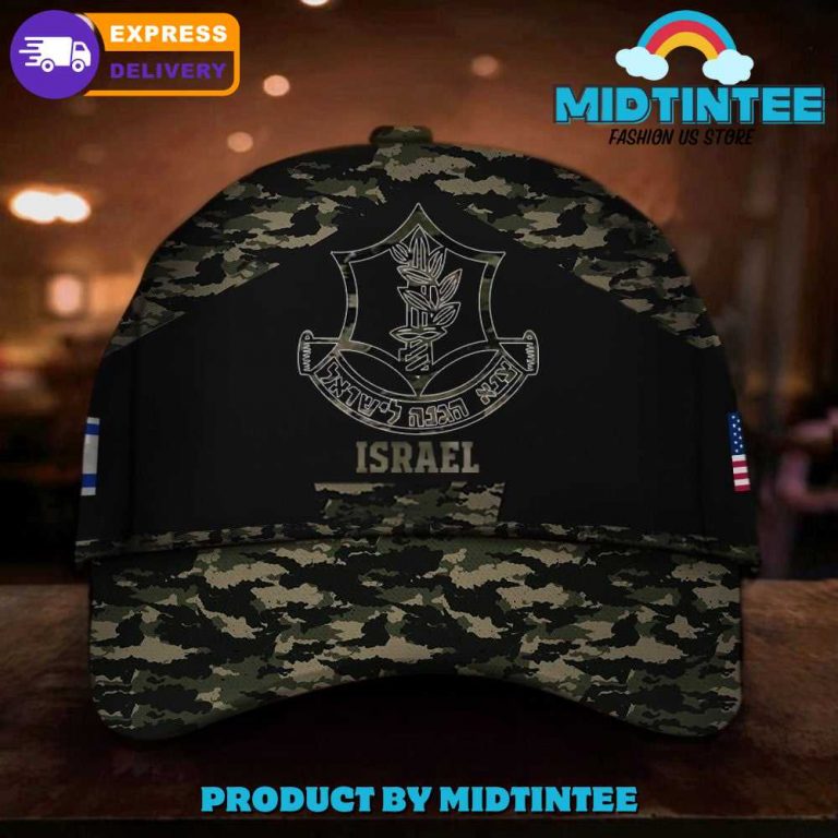 Israel Defense Forces USA Stand With Israel Cap - Midtintee