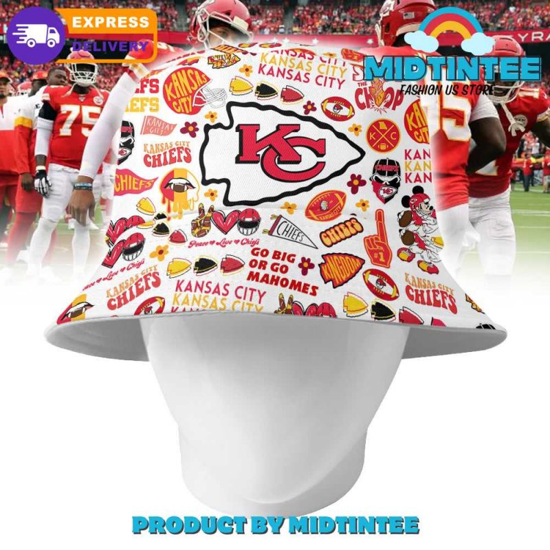 Kansas City Chiefs Mahomes Bucket Hat - Midtintee