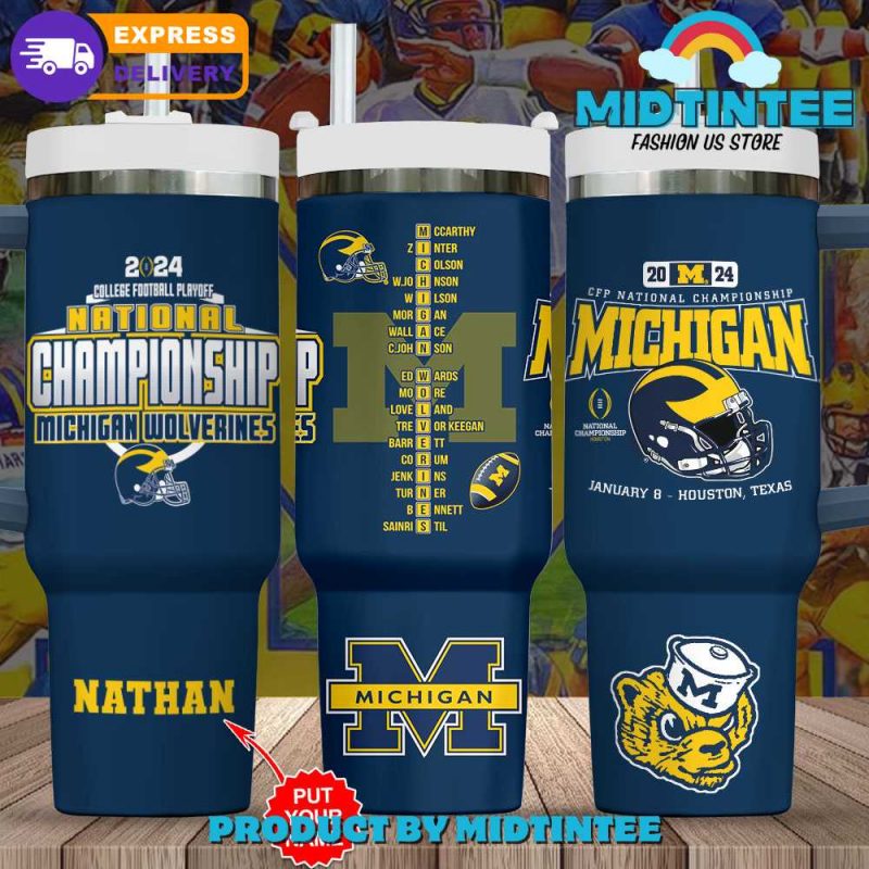Michigan Wolverines Football National Champions 2024 Personalized ...