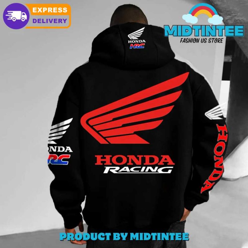 Unisex Oversized Honda Racing Hoodie - Midtintee