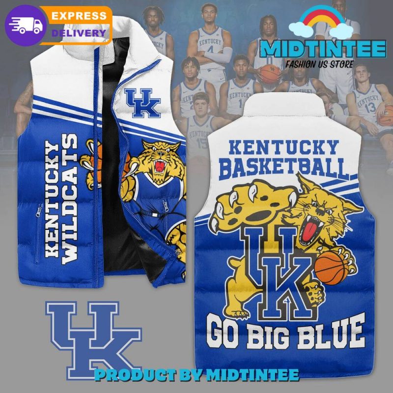 Kentucky Wildcats Basketball Go Big Blue Cotton Vest - Midtintee