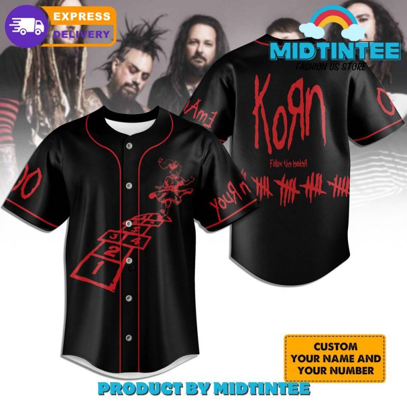 Korn Follow The Leader Customized Baseball Jersey - Midtintee