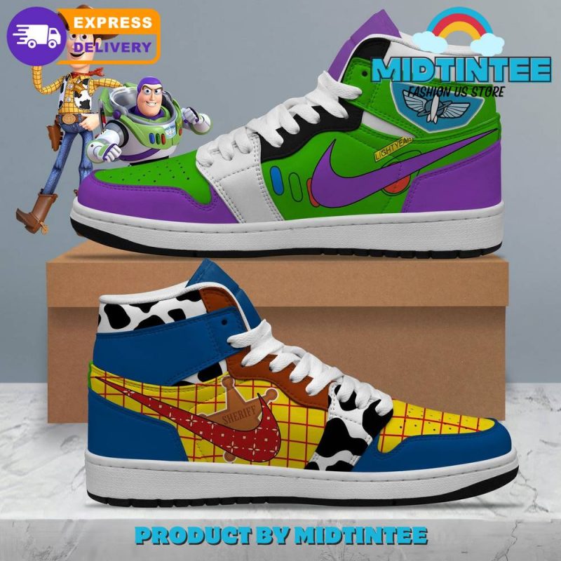 Toy Story Sheriff Nike Air Jordan 1 - Midtintee
