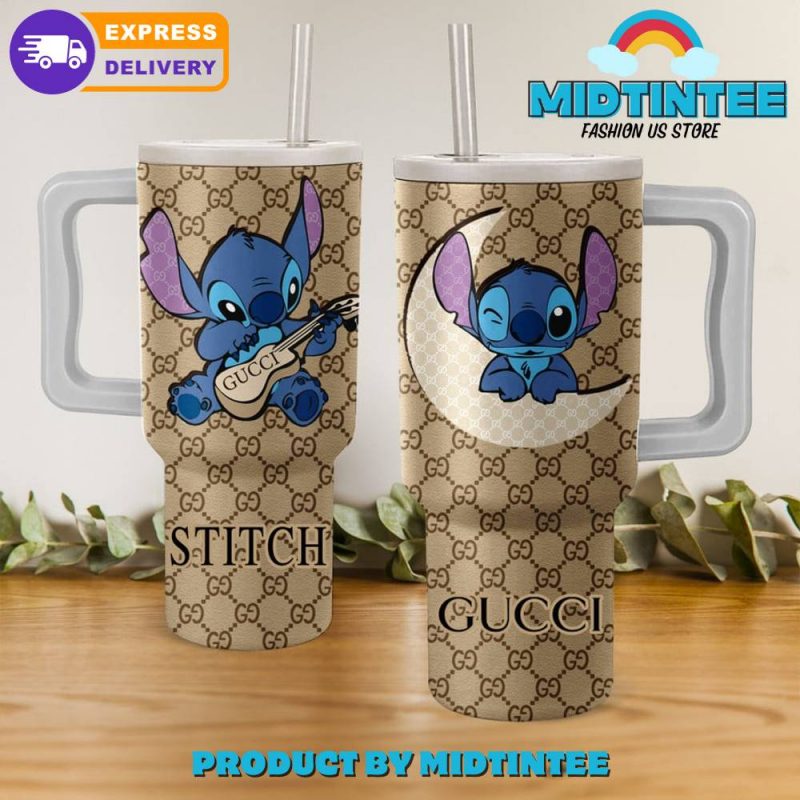 Stitch x Gucci 40 oz Stanley Tumbler - Midtintee