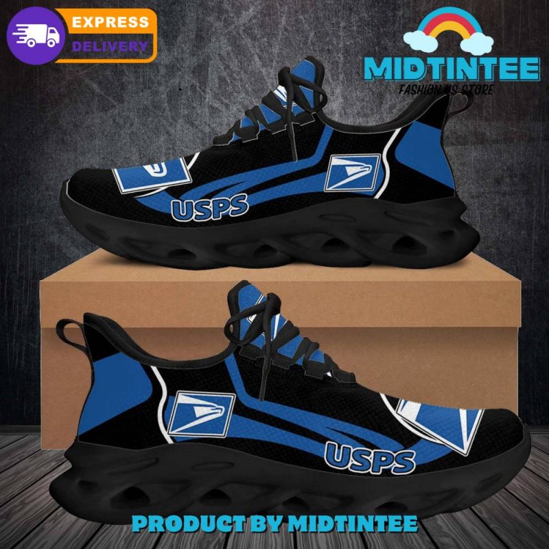Usps Blue Classic Max Soul Shoes - Midtintee