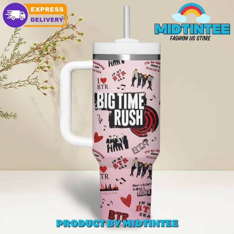 Big Time Rush One A Rusher Always A Stanley Tumbler - Midtintee