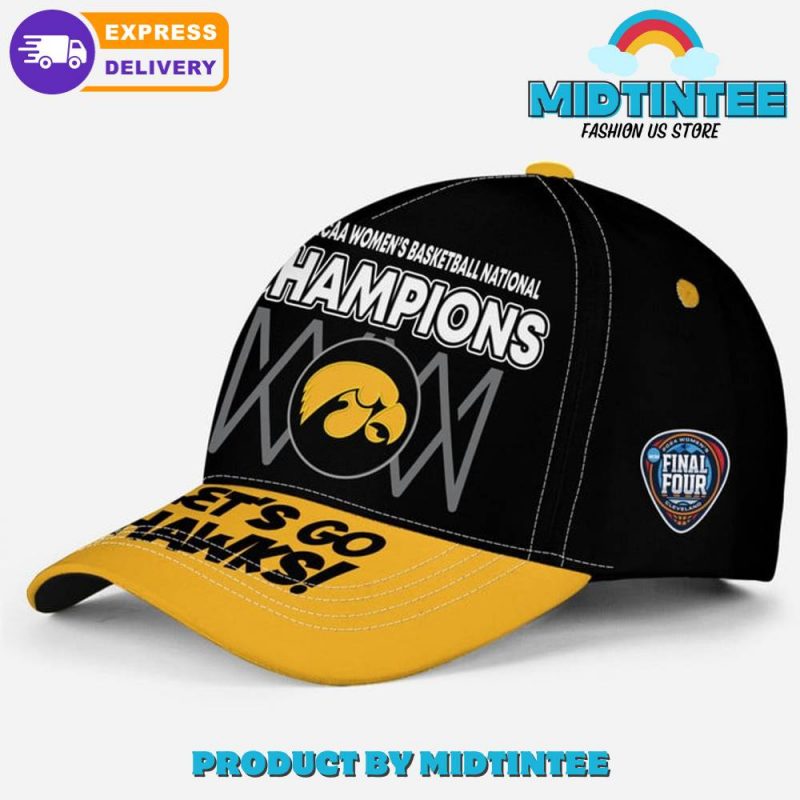 Iowa Hawkeyes 2024 NCAA National Champions Cap - Midtintee