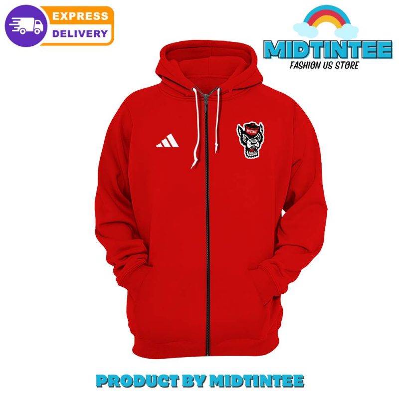 NC State Wolfpack Basketball Combo Hoodie, Pants, Cap - Midtintee