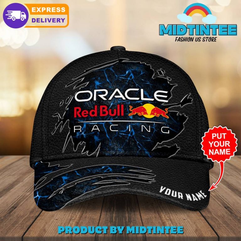 Oracle Red Bull Racing F1 Personalized Cap - Midtintee