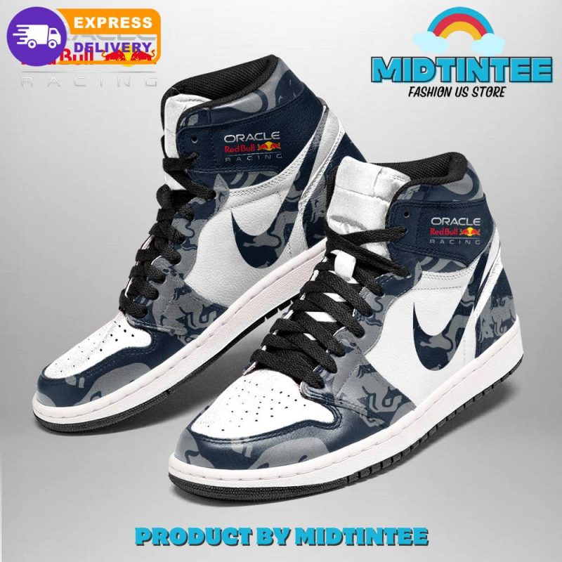 Red Bull Racing F1 Air Jordan 1 Sneaker - Midtintee