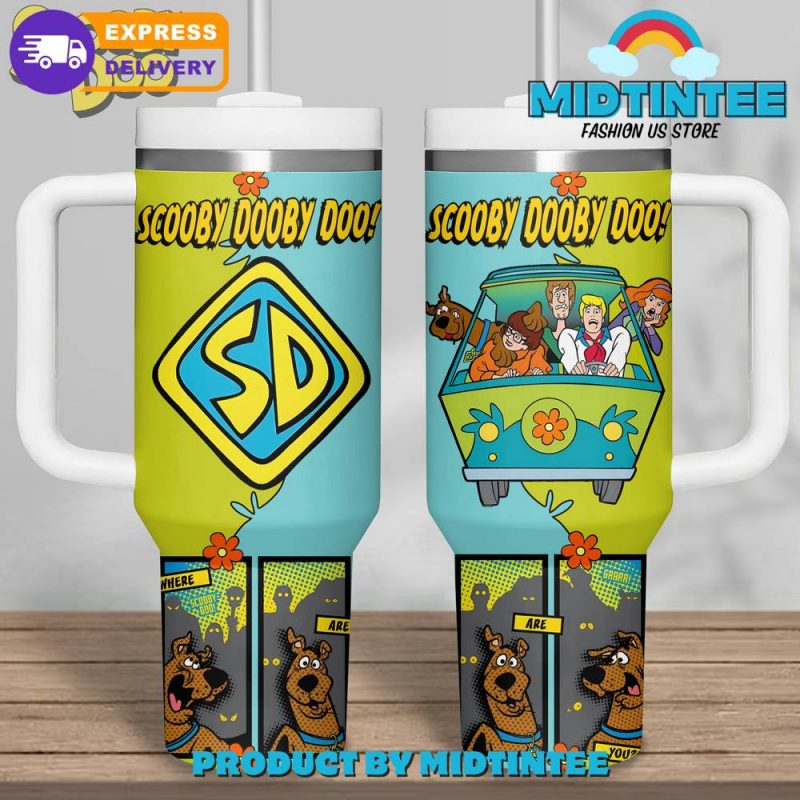 Scooby Dooby Doo 40 oz Stanley Tumbler - Midtintee