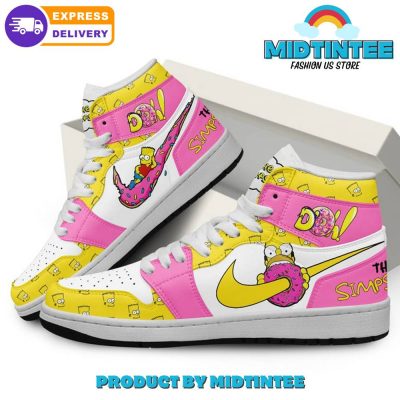 The Simpsons American Animated Sitcom Air Jordan 1 - Midtintee