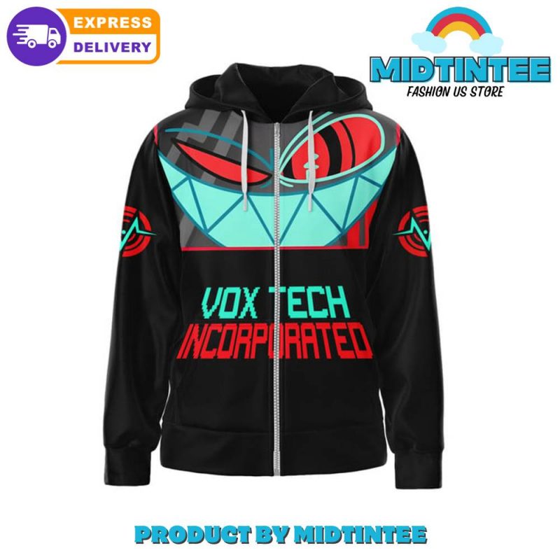 Vox Tech Incorporrted Turn The TV On Zip Hoodie - Midtintee