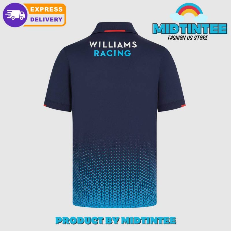 Williams Racing 2024 Team Zipper Polo - Midtintee