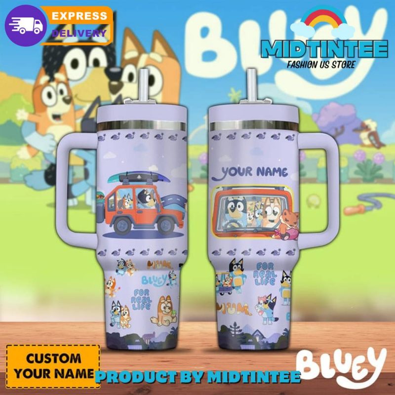 Bluey For Real Life Summer Stanley Tumbler - Midtintee