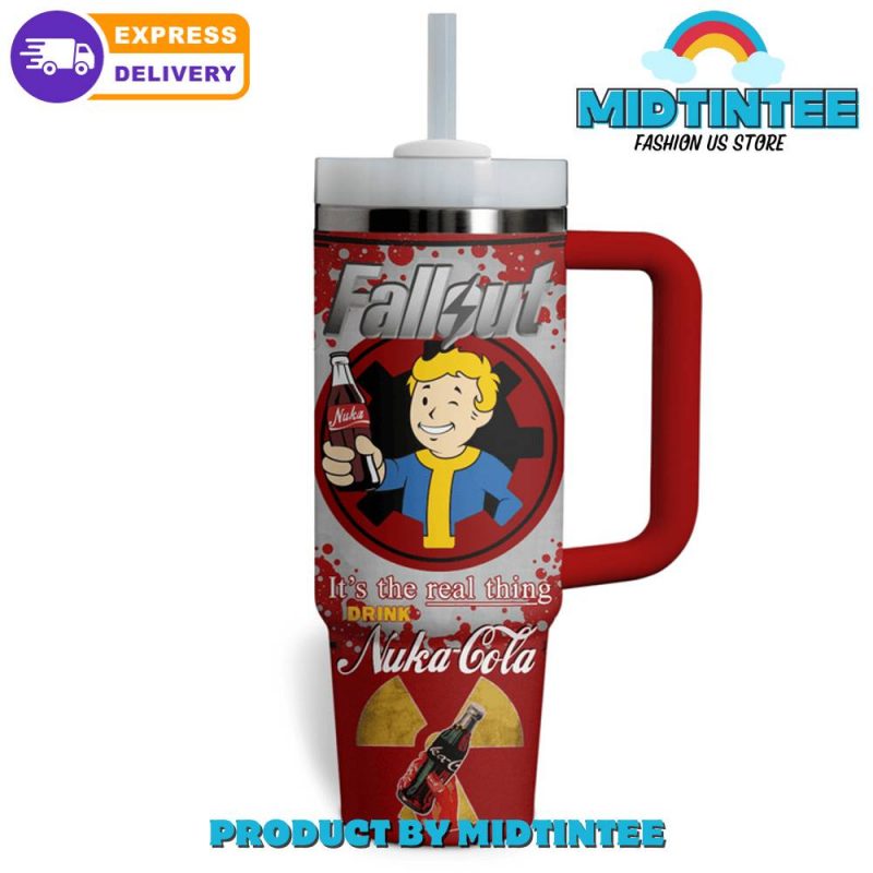 Fallout It The Real Thing Drink Nuka Cola Stanley Tumbler - Midtintee