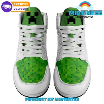 Minecraft Game Based Platform Green Air Jordan 1 - Midtintee