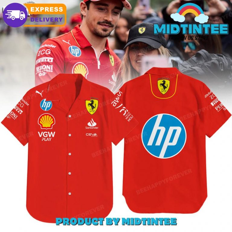 Scuderia Ferrari HP 2024 Hawaiian Shirt - Midtintee