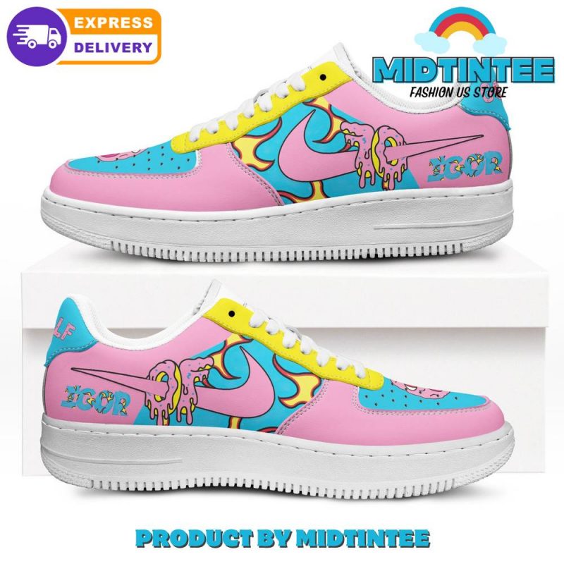 Tyler the Creator Gold Nike Air Force 1 - Midtintee