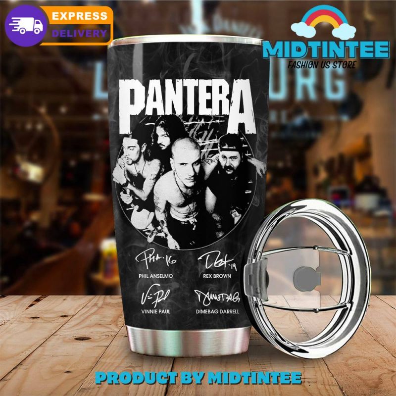 Pantera American Heavy Mental Tumbler Cup - Midtintee