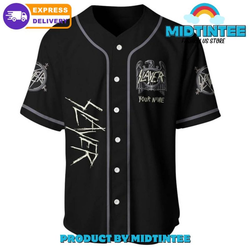 Slayer Reigning Goat Customized Baseball Jersey - Midtintee