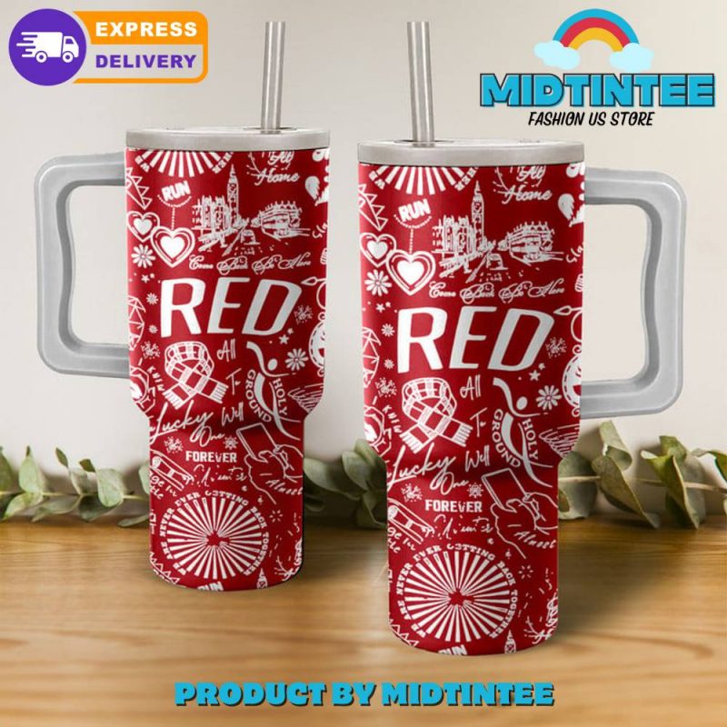 Taylor Swift Singer Red Stanley Tumbler - Midtintee