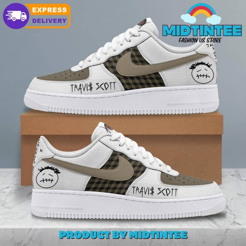 Travis Scott American Rapper Special Nike Air Force 1 - Midtintee
