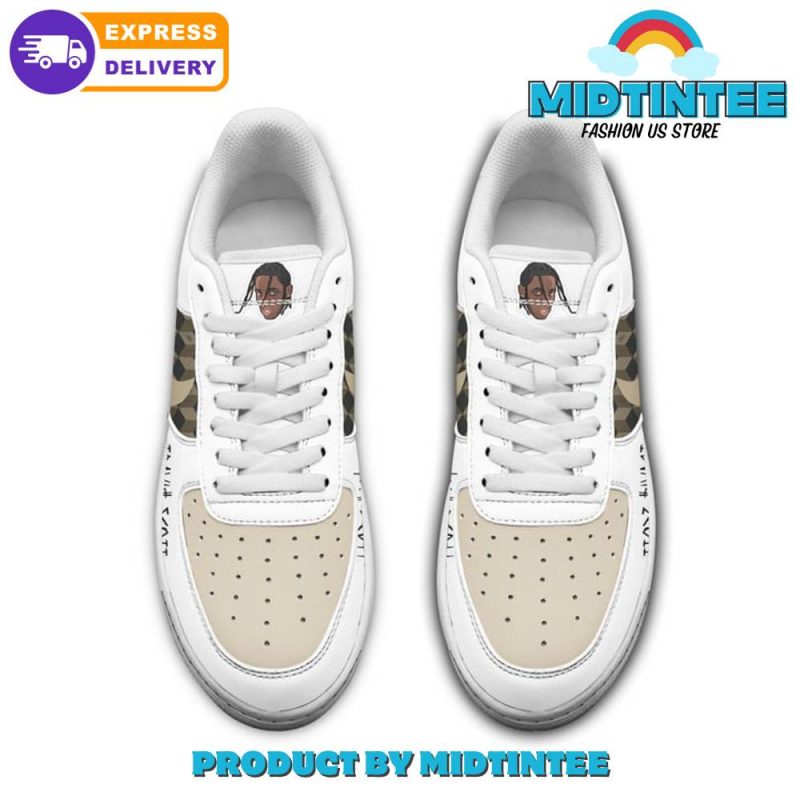 Travis Scott American Rapper Special Nike Air Force 1 - Midtintee