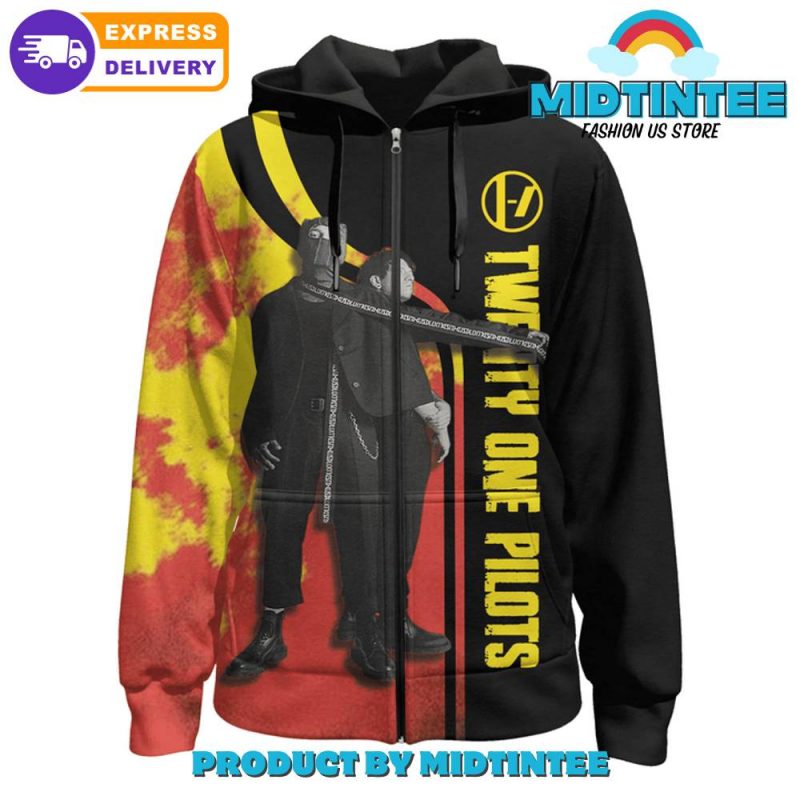 Twenty One Pilots The Sun Will Rise Zip Hoodie - Midtintee