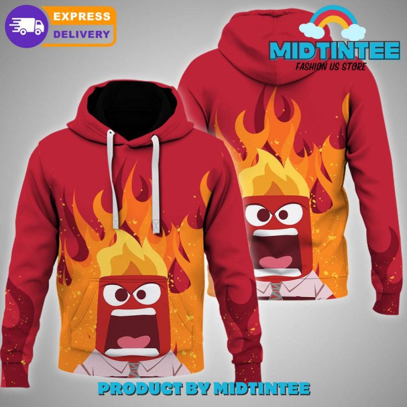 Anger Inside Out 2 Hoodie, Sweatshirt - Midtintee