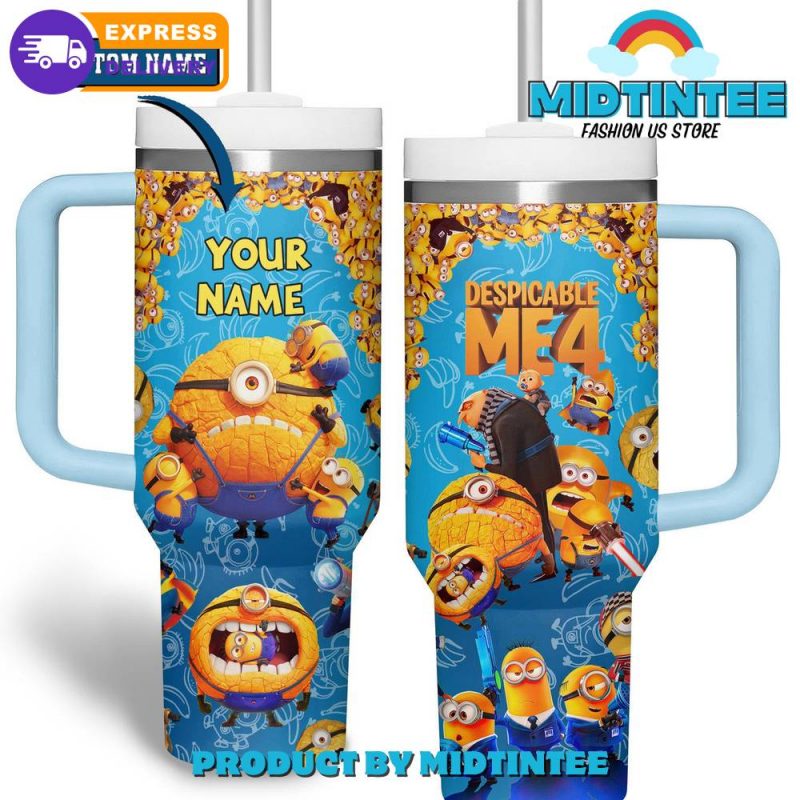 Despicable Me 4 Mega Minions Superheroes Customized Stanley Tumbler ...