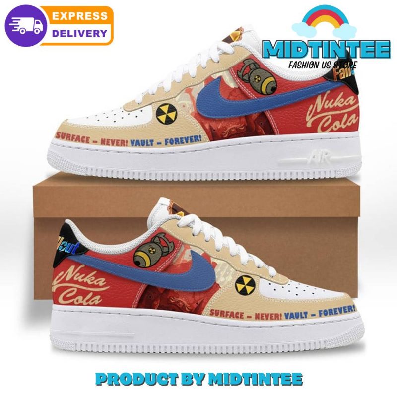 Fallout Nuka Cola Special Nike Air Force 1 - Midtintee