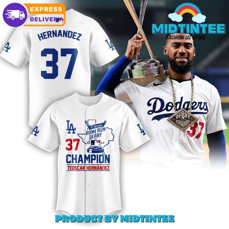 Teoscar Hernandez Home Run Derby 2024 Baseball Jersey - Midtintee