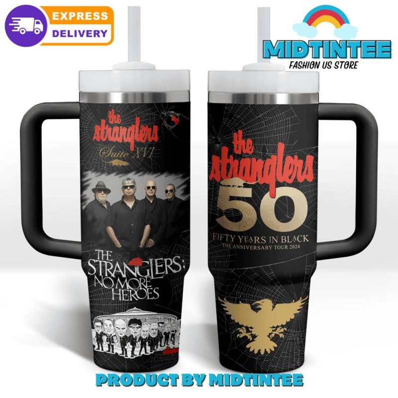 The Stranglers 50th The Anniversary Tour 2024 Stanley Tumbler - Midtintee