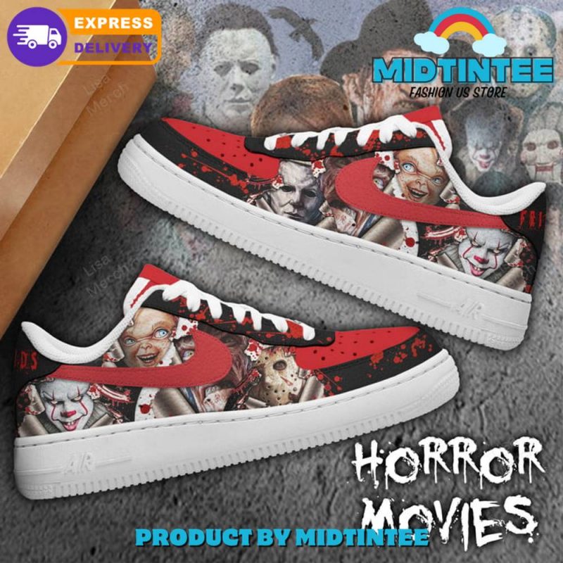 Horror Movies 2024 Premium Nike Air Force 1 - Midtintee