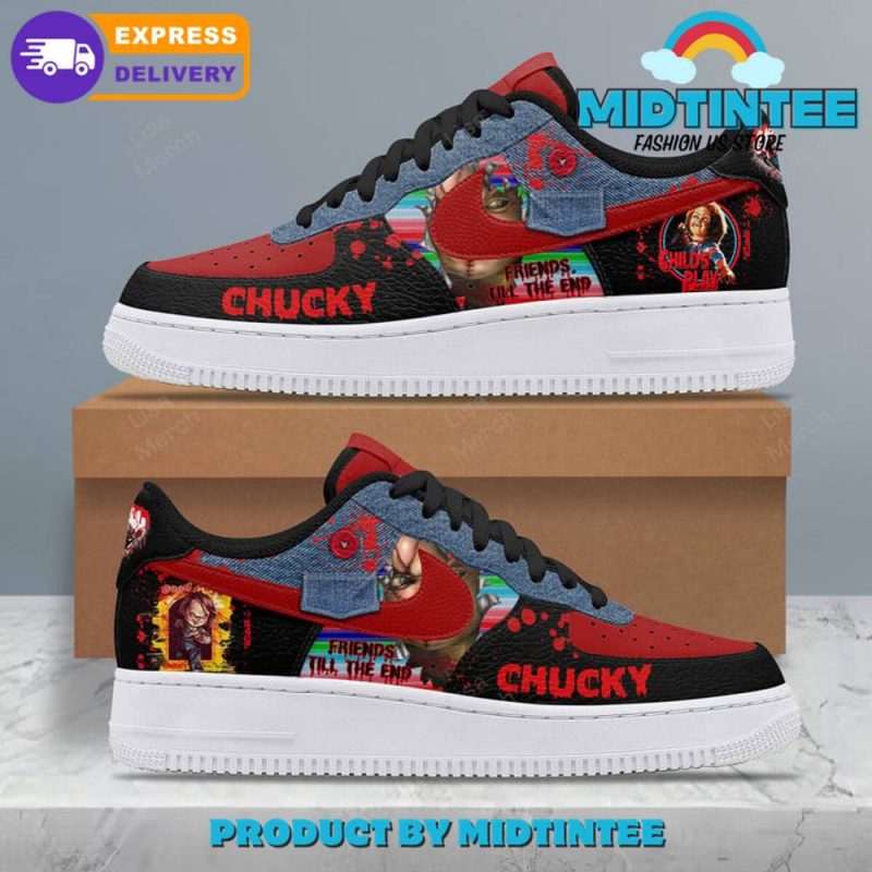 Horror Movies Chucky Nike Air Force 1 - Midtintee