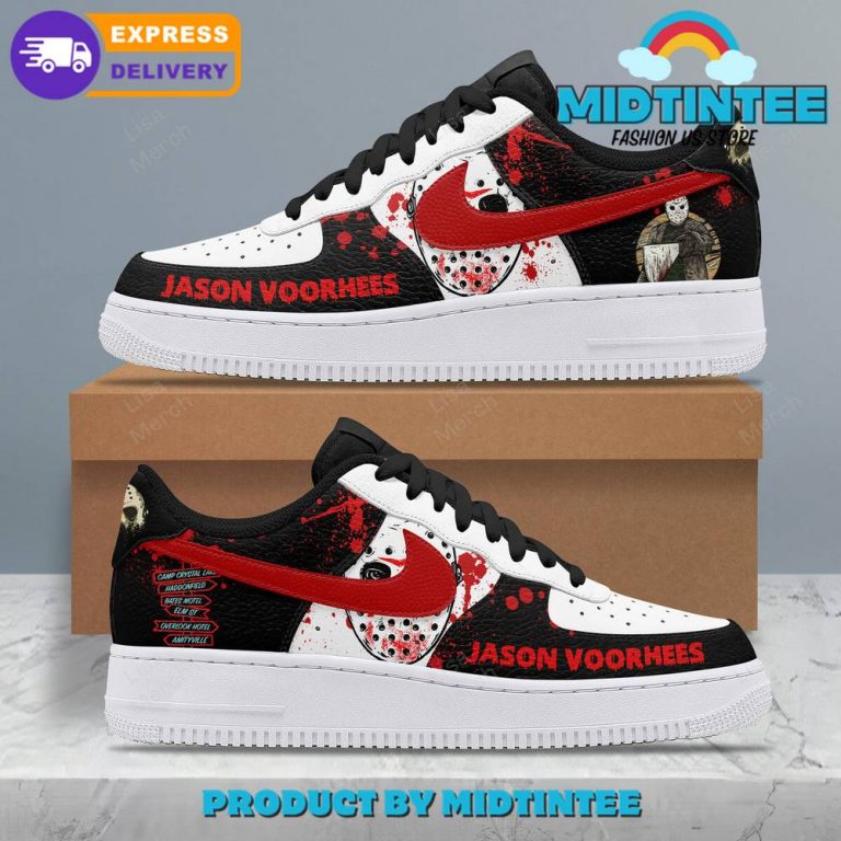 Horror Movies Jason Voorhees Nike Air Force 1 - Midtintee