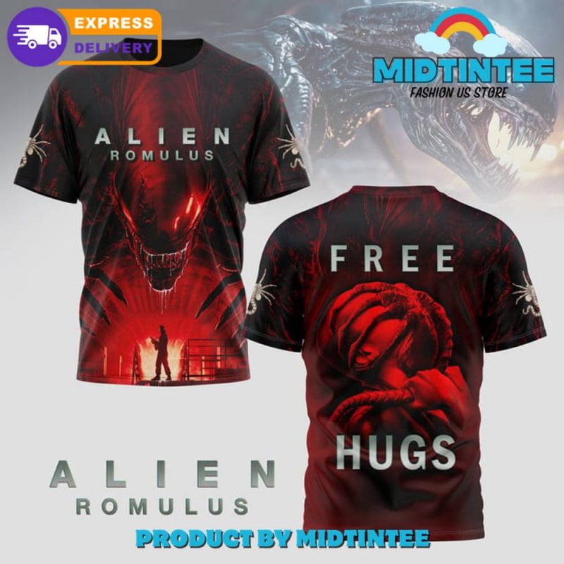 Alien Romulus 2024 Free Hugs Special Shirt - Midtintee