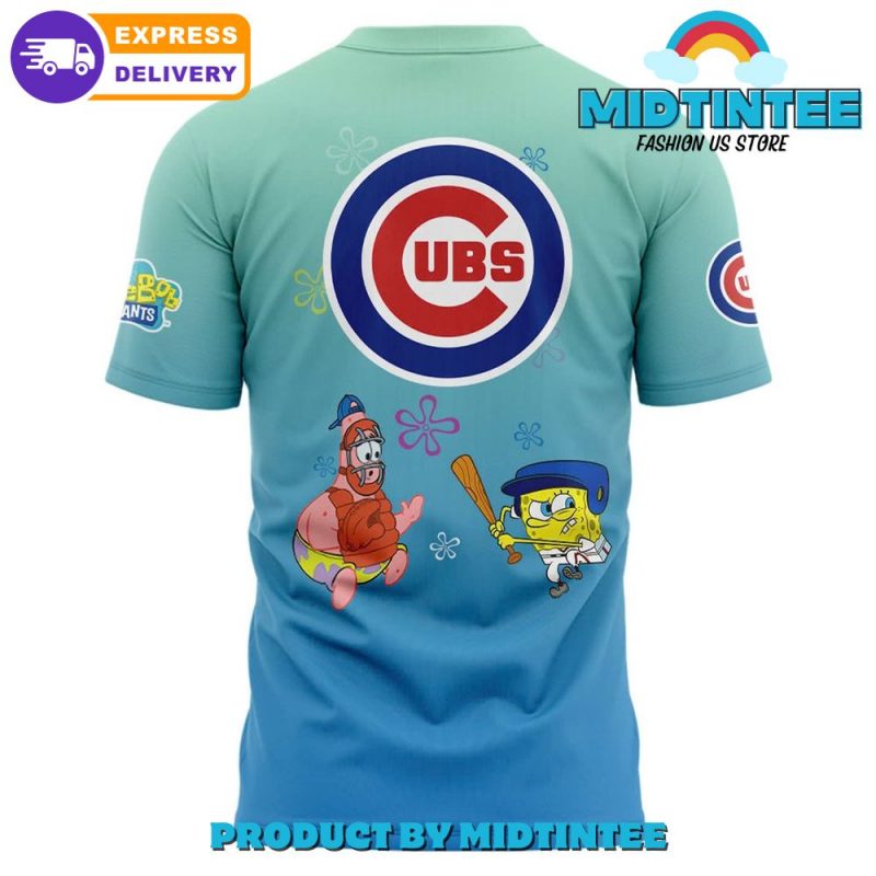 Chicago Cubs x SpongeBob SquarePants 2025 Shirt - Midtintee