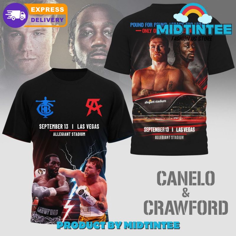 Canelo Álvarez vs Terence Crawford Only One King Walks Out 2025 Shirt ...