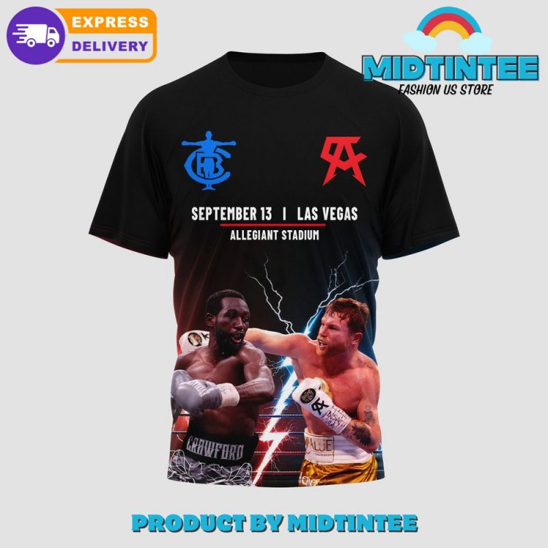 Canelo Álvarez vs Terence Crawford Only One King Walks Out 2025 Shirt ...