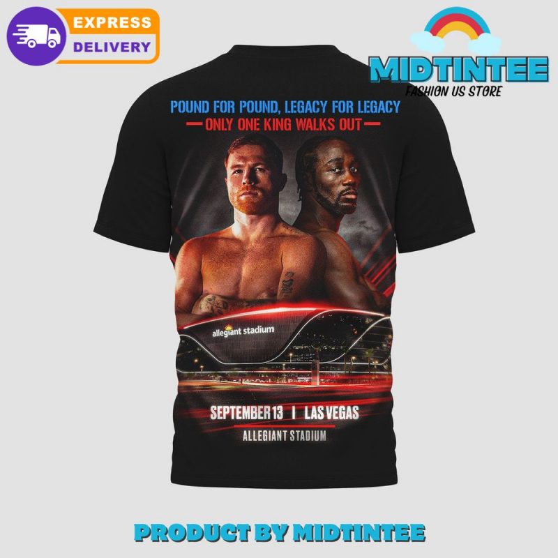 Canelo Álvarez vs Terence Crawford Only One King Walks Out 2025 Shirt ...