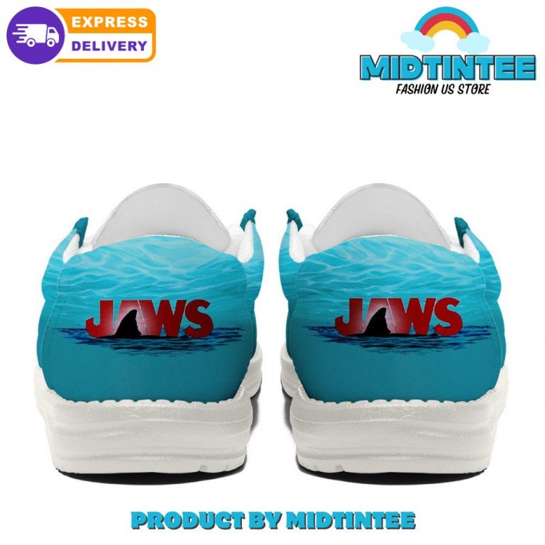 Jaws 50th Anniversary Special Hey Dude shoes - Midtintee