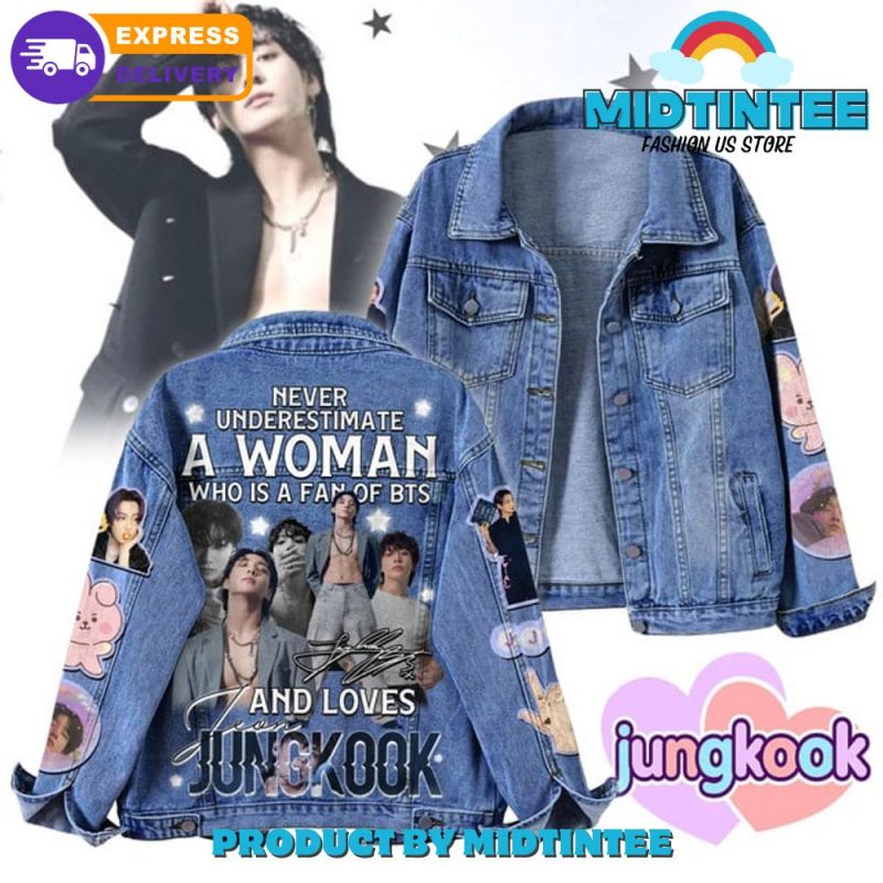Jung Kook BTS Festa 2025 Gift For Fans Denim Jacket - Midtintee